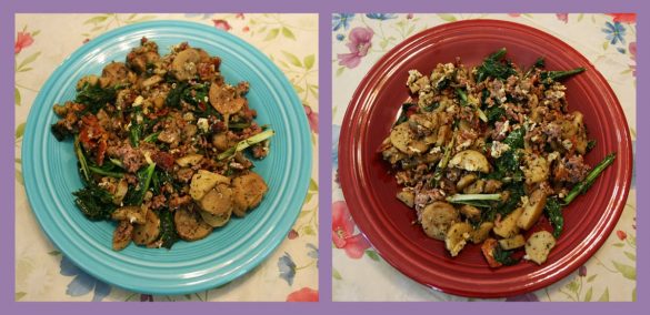 Homestead breakfast for two | The Survival Gardener