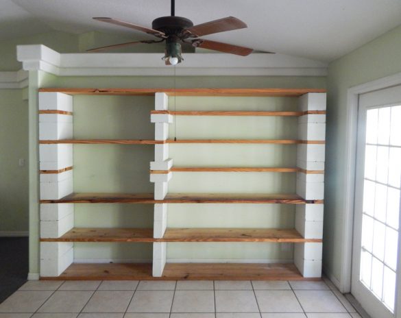 Easy-to-Build Modernist Cinder Block Bookshelves... That Actually Look ...
