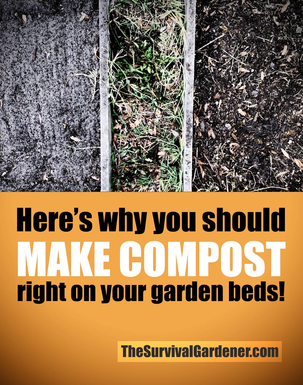 Here's Why You Should Compost Right On Your Garden Beds! | The Survival ...