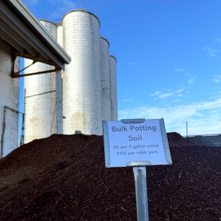 A Great Big Pile of Potting Soil | The Survival Gardener